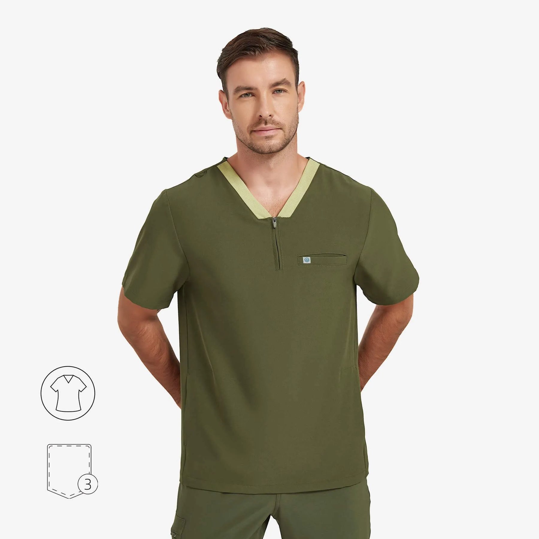 Douglas V-Neck Scrub Top – Uniforms World