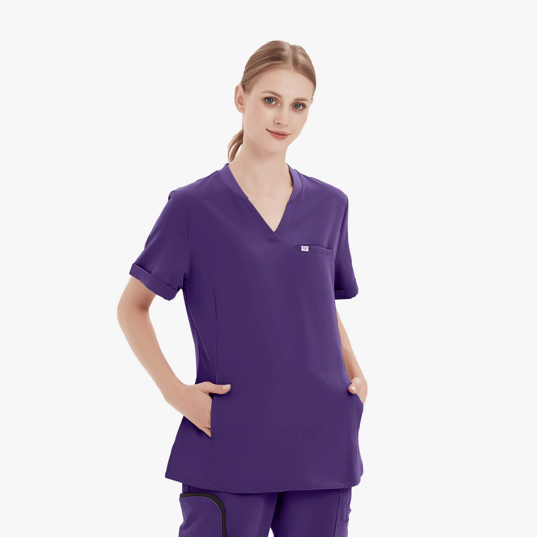 Evelyn V-Neck Scrub Top | Women's Scrub Top – Uniforms World